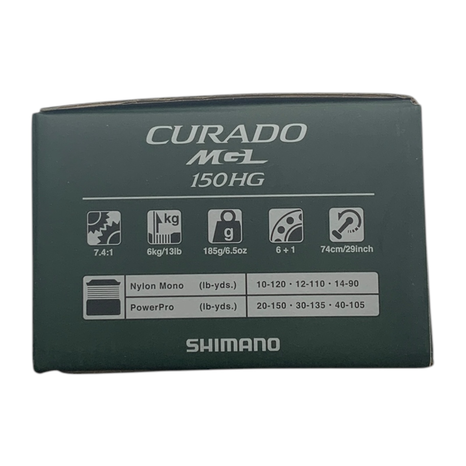 Shimano Curado MGL 150 Baitcasting Reel - Right Handed 22255255813| eBay